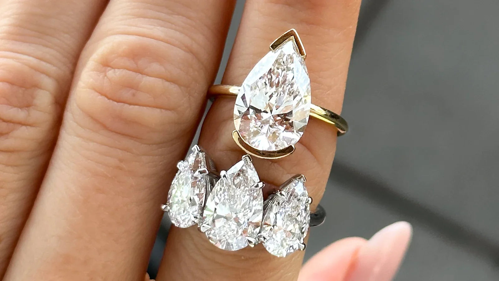 Pear-Shaped Diamond vs Teardrop , Is There a Difference and Which One ...