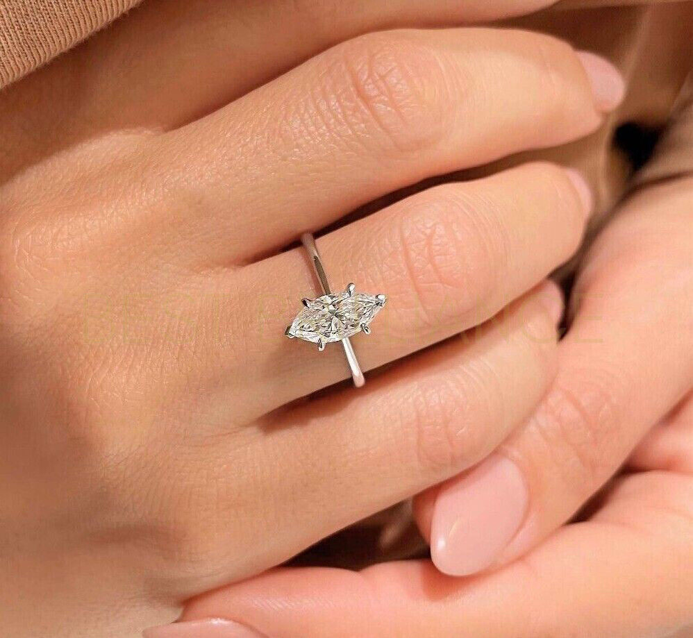 How to Tell if a Marquise Diamond is Real – Azzallure